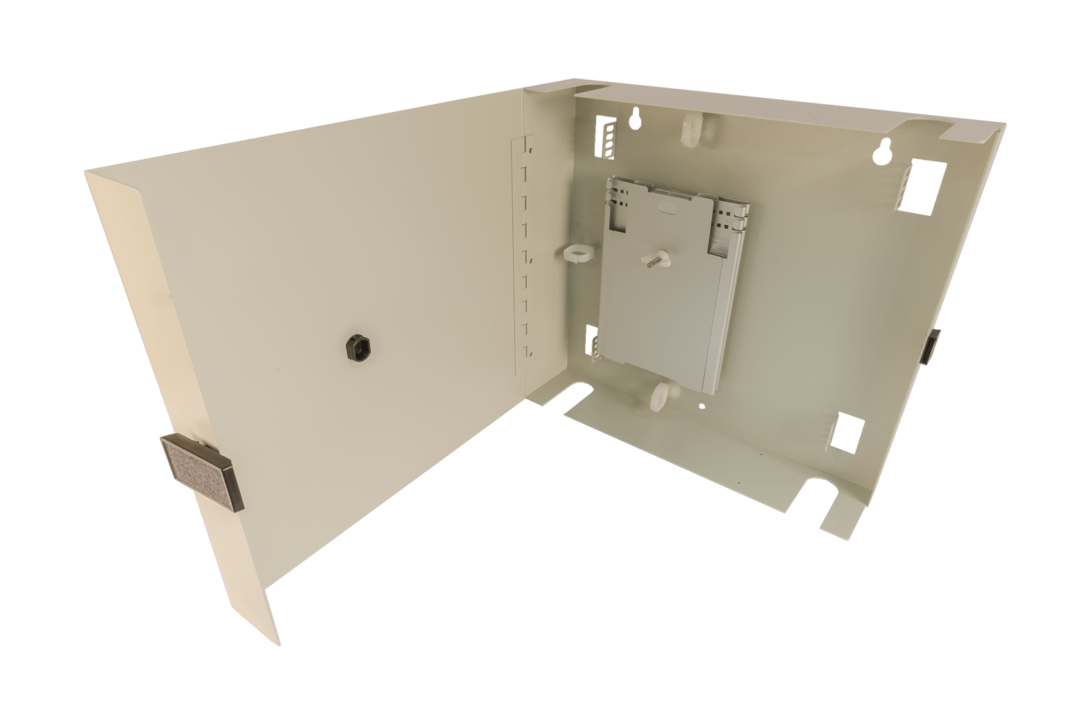 Ring Cut Splice Fiber Optic Wall Mount Enclosure-24-Port, Ring CutTakes ...