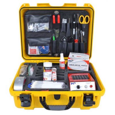 BIG BOX Universal Epoxy Tool Kit w/24 Port Heat Oven - Fiber Optics Tools
