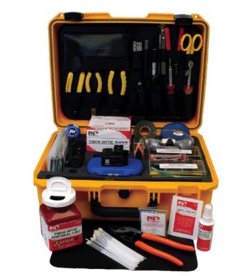 Fusion Splicing Tool Kit with Fitel Cleaver - Fiber Optics Tools