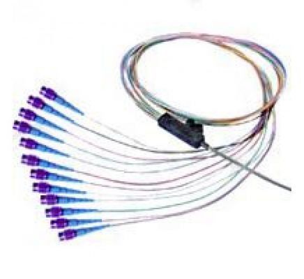 MTP/Male – MTP/Male SM, 12 Fiber Ribbon Fan Out, 1 Meter - Fiber Optics ...