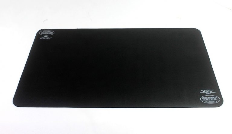 22 Inch x 14 Inch Large Black Work Mat - Fiber Optics Tools