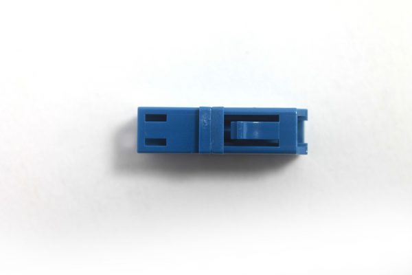 LC SM Simplex Adapter Blue No Flange - Fiber Optics Tools