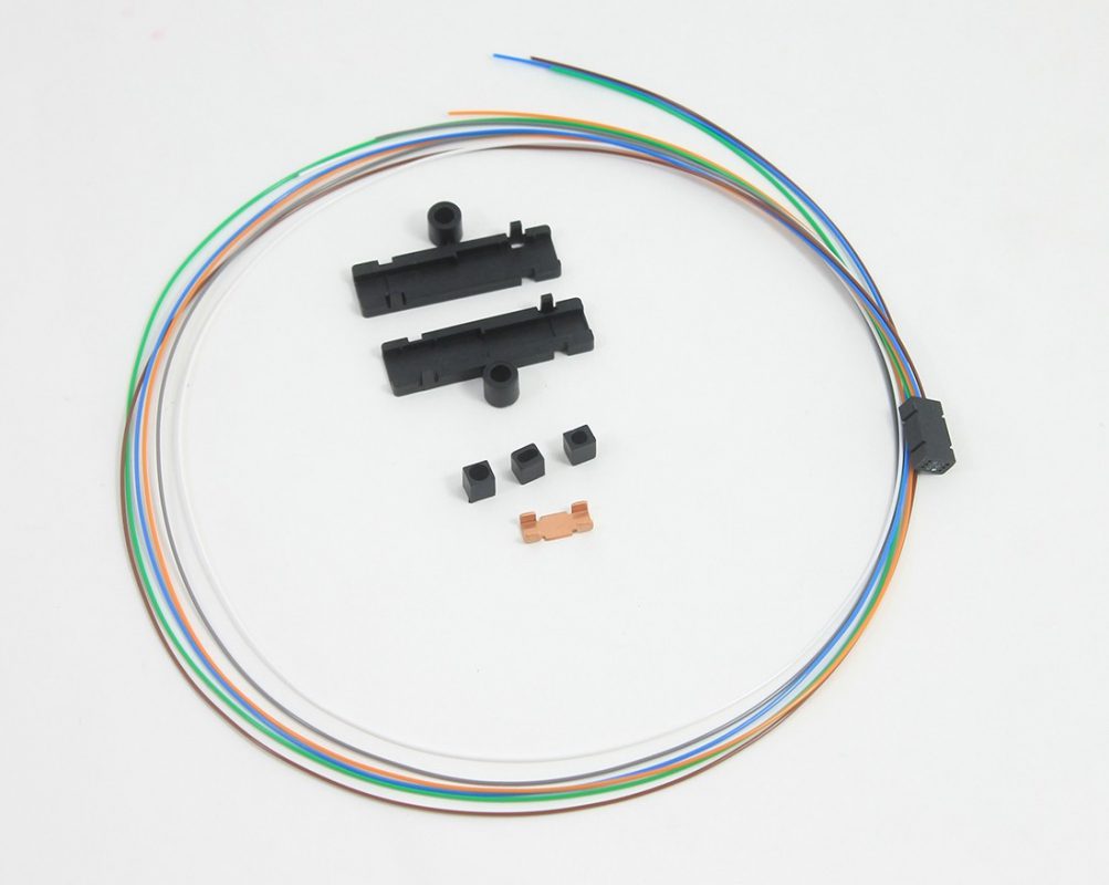 6 Fiber Fan-Out Kit (25 inch Tubing Length) - Fiber Optics Tools