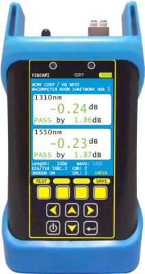 Fiber Owl 7 +Singlemode Tier 2 Fiber Certifier w/OTDR. Power Source NOT ...