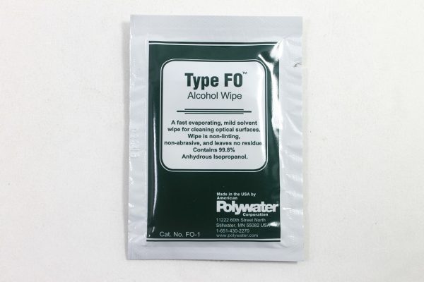 Type FO Alcohol Prep Wipe (Box of 50 Wipes) - Fiber Optics Tools