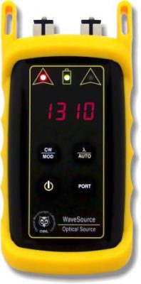 WaveSource Dual Multimode Light Source (850/1300nm) with integrated VFL ...