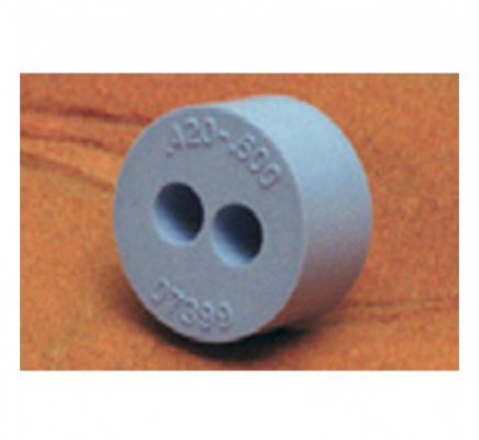 2-entry grommet for 3/4in port for Corning SST Cable - Fiber Optics Tools